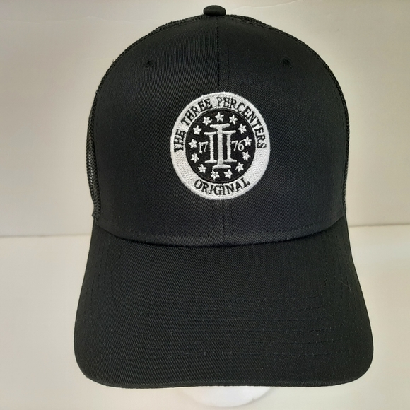 thepatriotspride.com | Accessories | Three Percenters Mesh Trucker ...